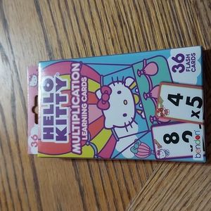 Hello Kitty | Toys | Hello Kitty Multiplication Flash Cards | Poshmark